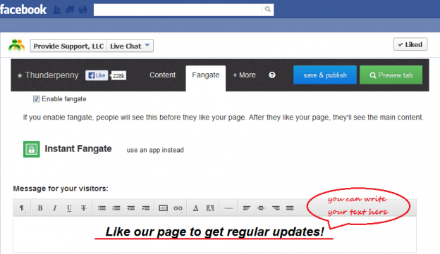 How to Get More Facebook Likes Using Live Chat | Provide Support