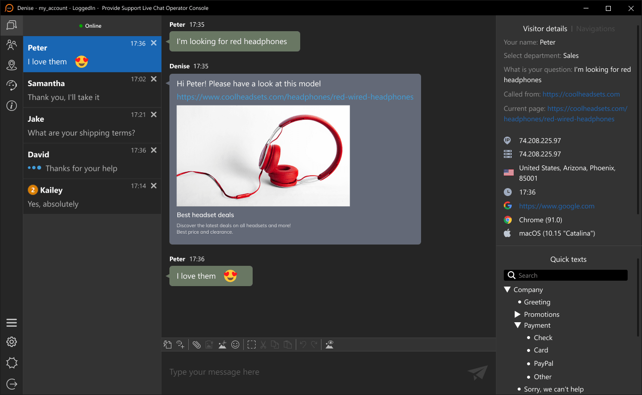 Live Chat Agent App Release History | 7.0.1 | Provide Support