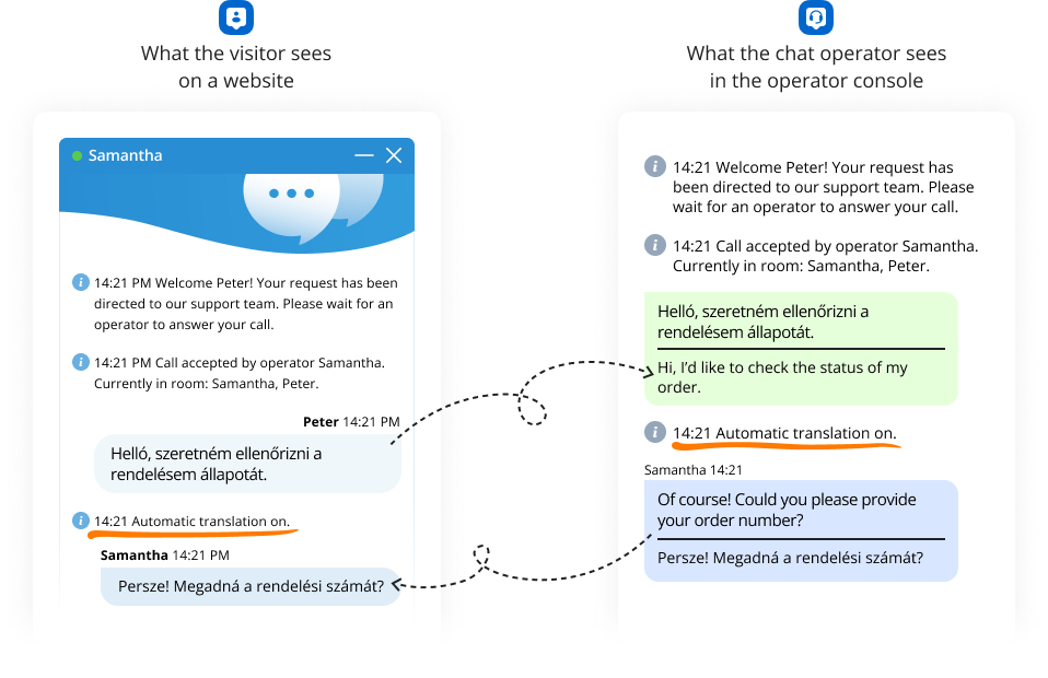 Automatic Chat Translation | Provide Support