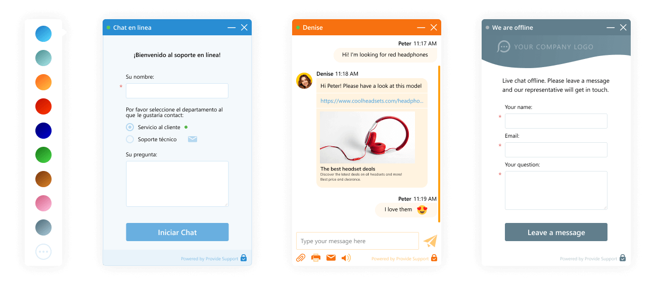 Live Chat Features | Features You Get with Provide Support