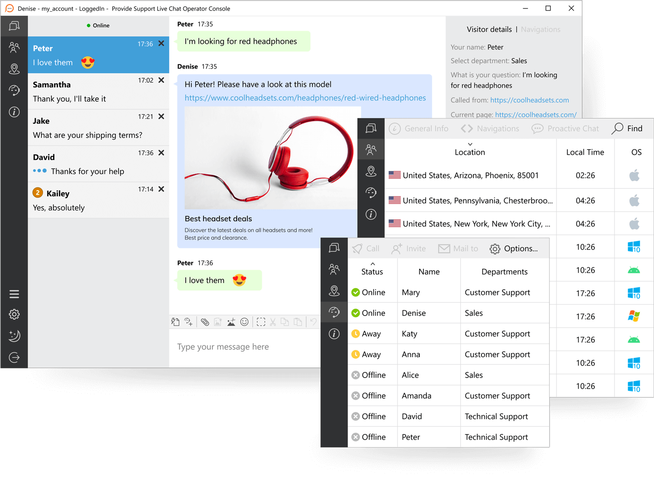 Live Chat Features | Features You Get with Provide Support