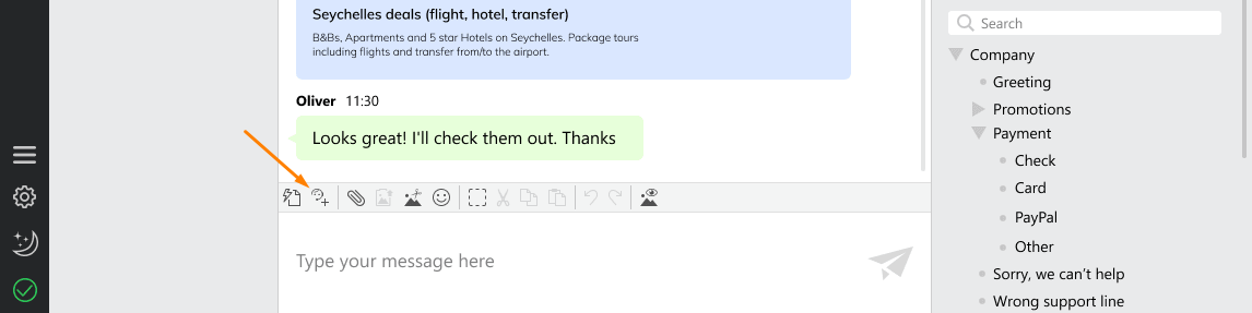 How to Transfer a Chat