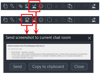 Sending Screenshots in Live Chat | Provide Support