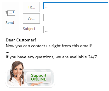 Add Live Chat to Microsoft Outlook | Instructions with Screenshots